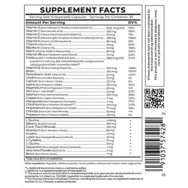 Good Health Naturally - Active Life 180 Capsules - Totally Healthful