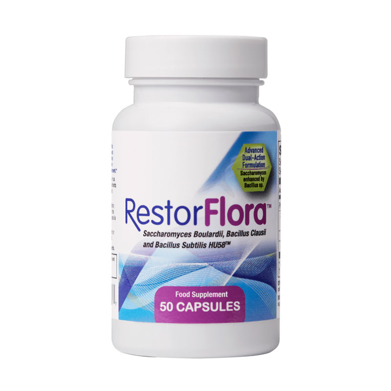 Microbiome Labs RestorFlora 50 capsules - Totally Healthful
